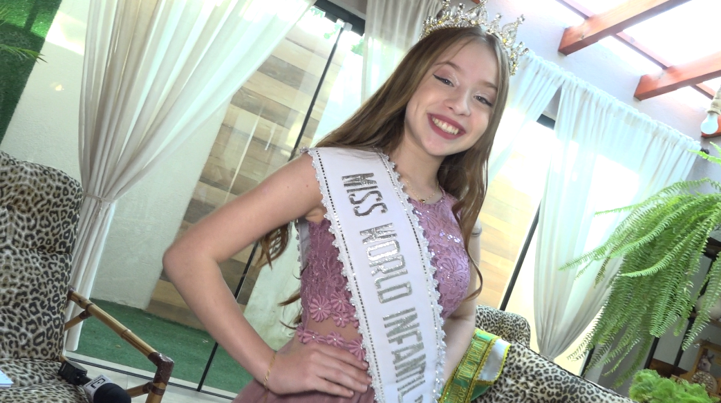 VÍDEO: Laura Perin, a menina de Cordilheira Alta que é Miss Mundo ...