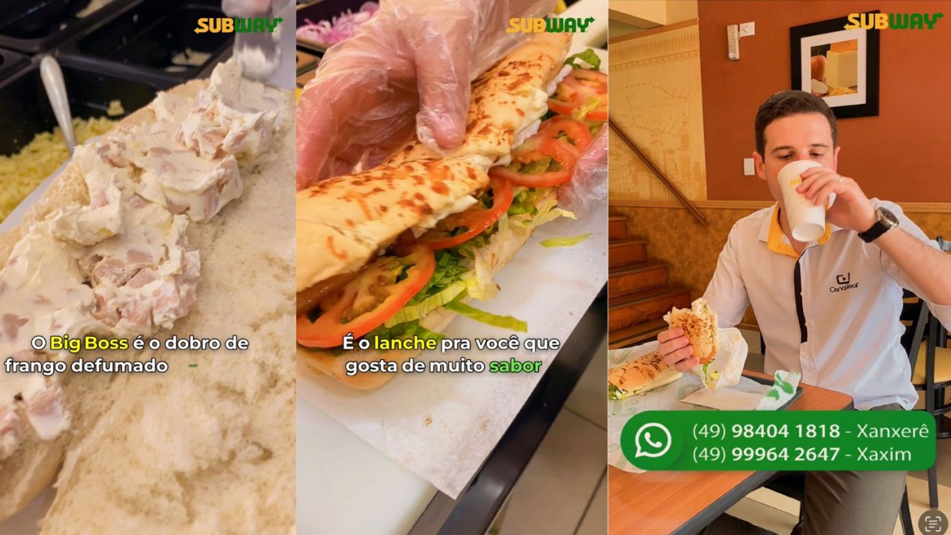 VÍDEO: Big Boss é a novidade do Subway para você que gosta de tudo em dobro